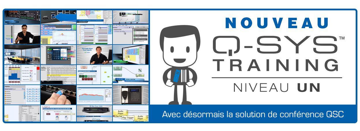 Course: Q-SYS Level 1 Training (French)