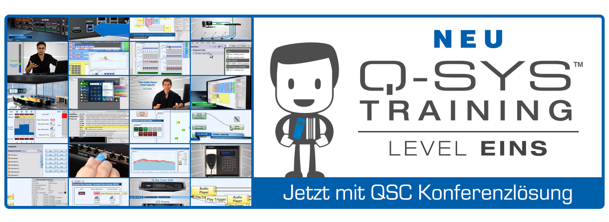 Course: Q-SYS Level 1 Training (German)