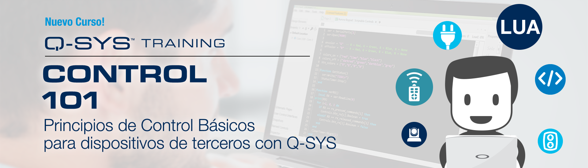 Course: Q-SYS Control 101 Training (Spanish)